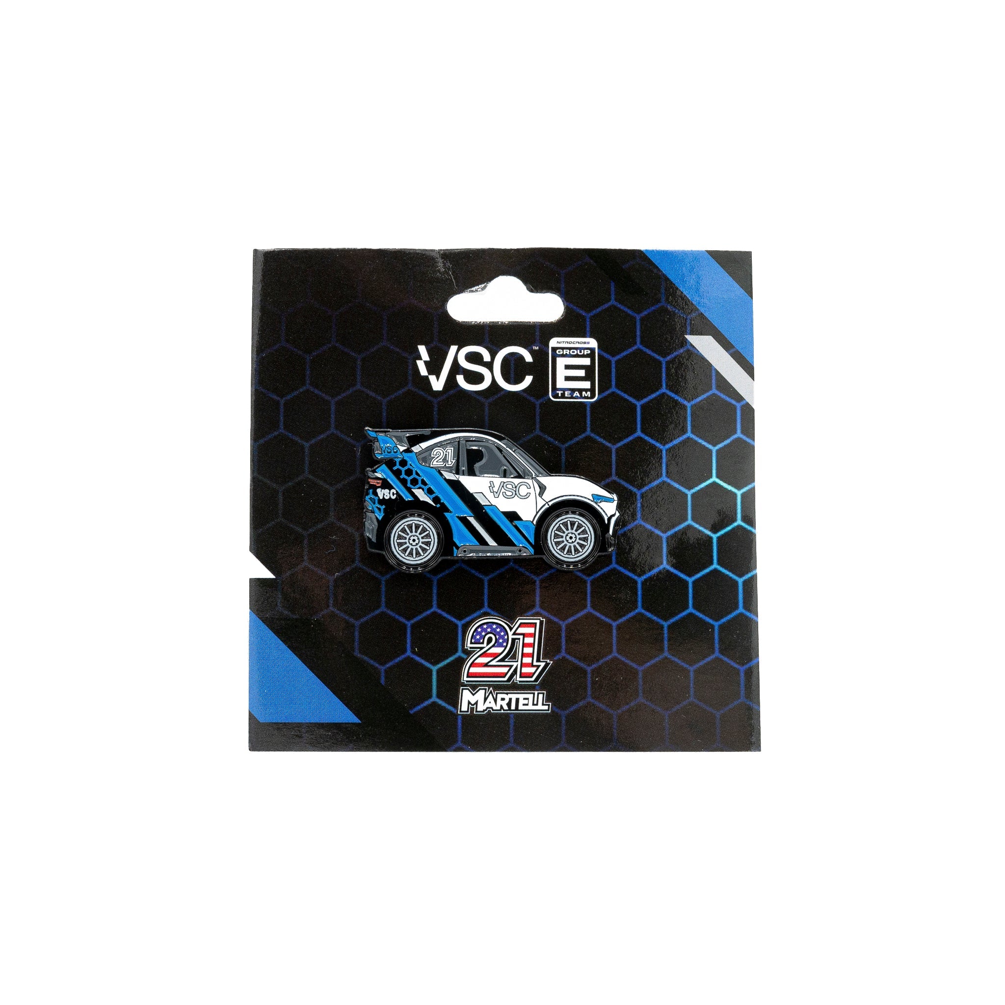 VSC Conner Martell Pin – American Rally Association Gear Store