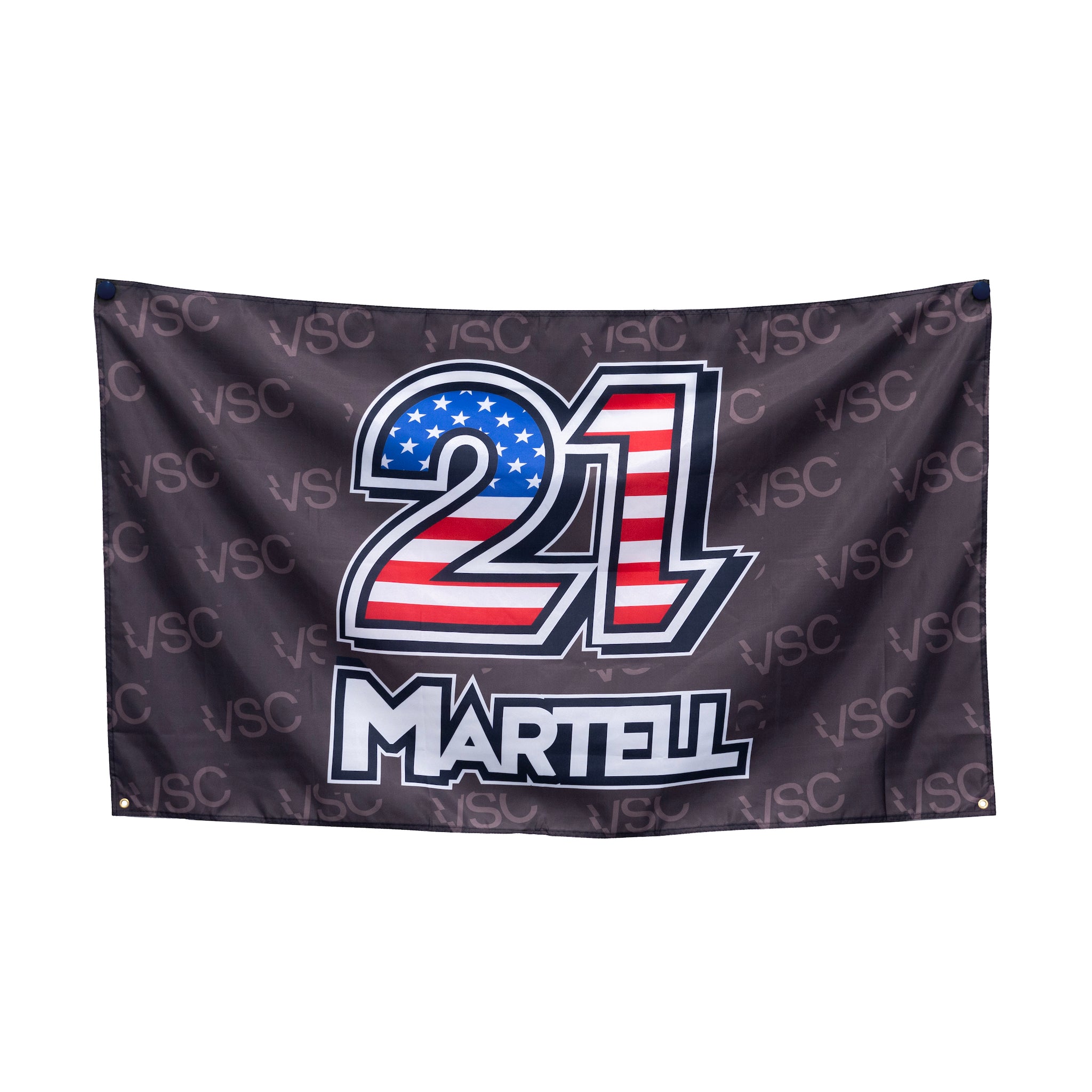 Conner Martell #21 Flag USA – American Rally Association Gear Store
